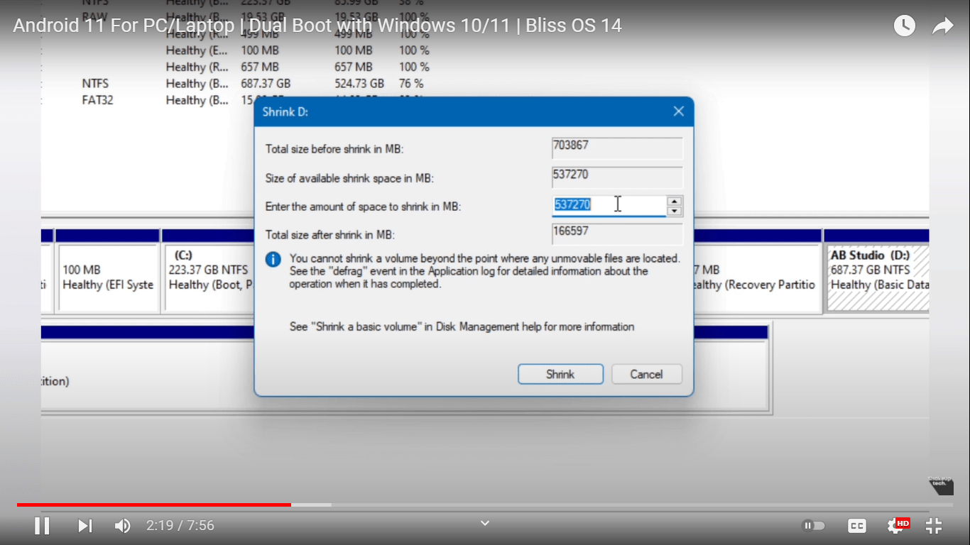 Dual Boot Bliss OS and Windows - NEW Android 12L UPDATE!