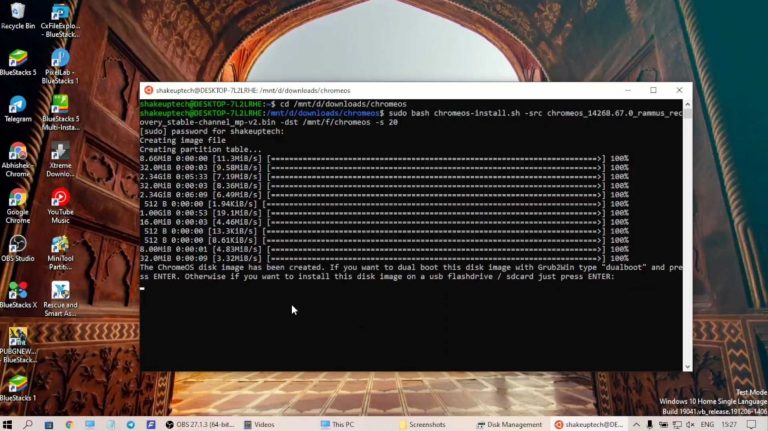 How To Dual Boot Chrome Os And Windows Install Without Usb