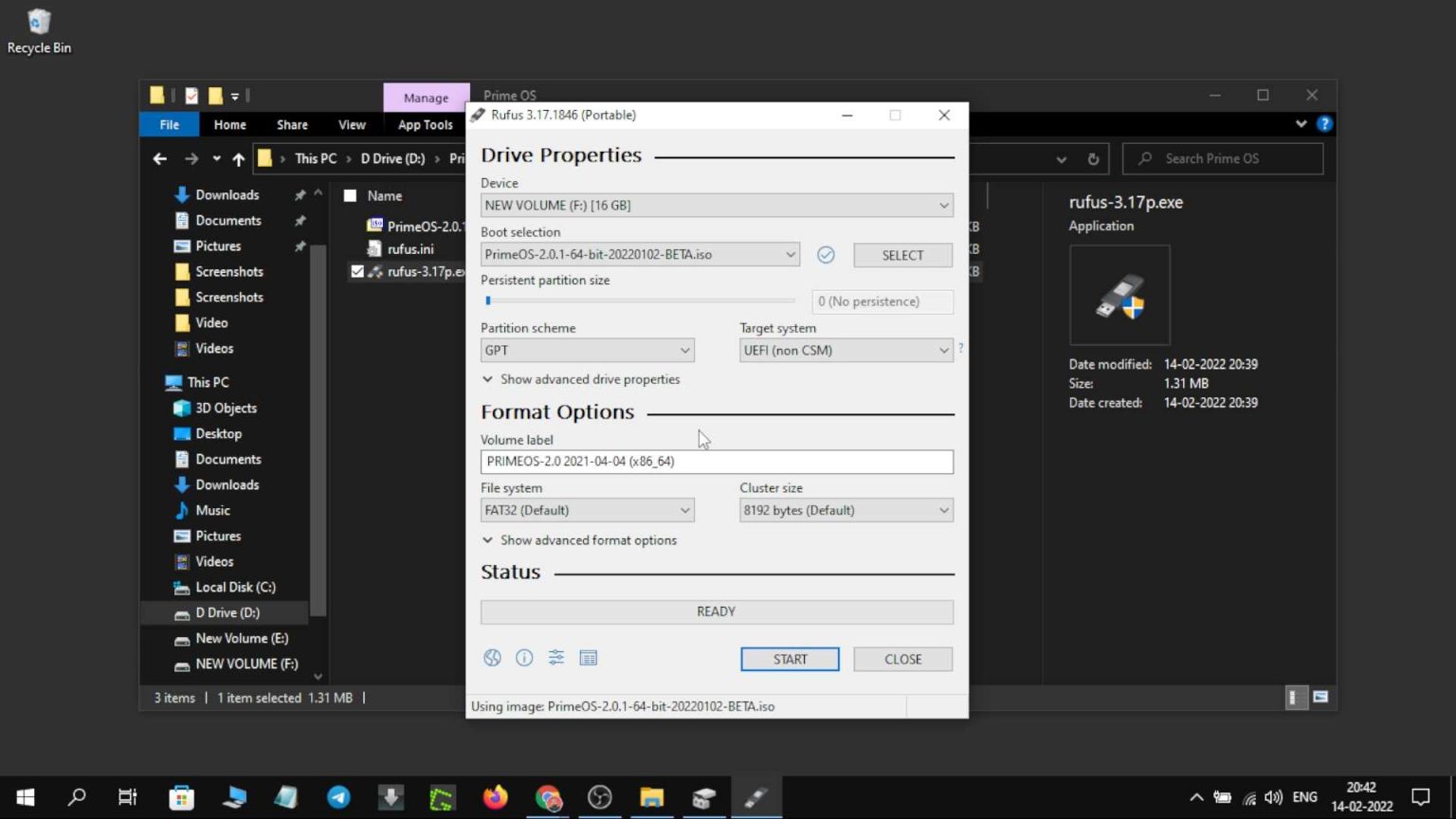 Dual Boot Prime OS and Windows 10/11! [Android 11 Update]