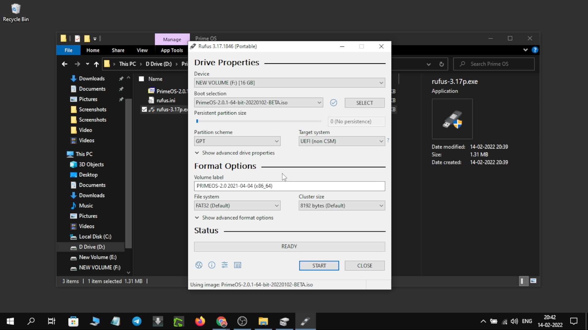 Dual Boot Prime OS and Windows 10/11! [Android 11 Update]