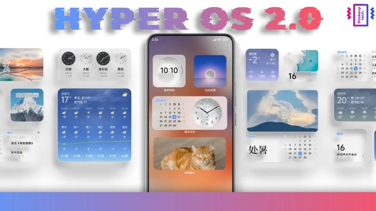 Hyper OS 2.0 Updates Rolling Out For Redmi Note 13 Series, Mi 14 Series...