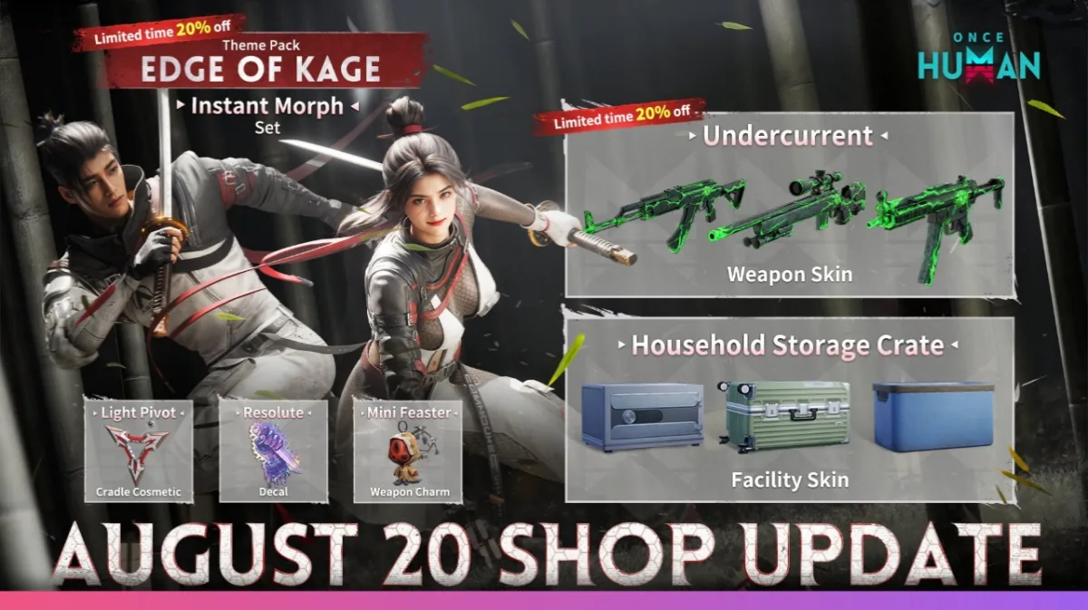 What’s New in Once Human September UPDATE: Event Details and Game ...