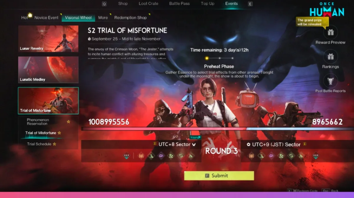 Once Human Update 2.1.4: New Scenario, Lunar Revelry S2...